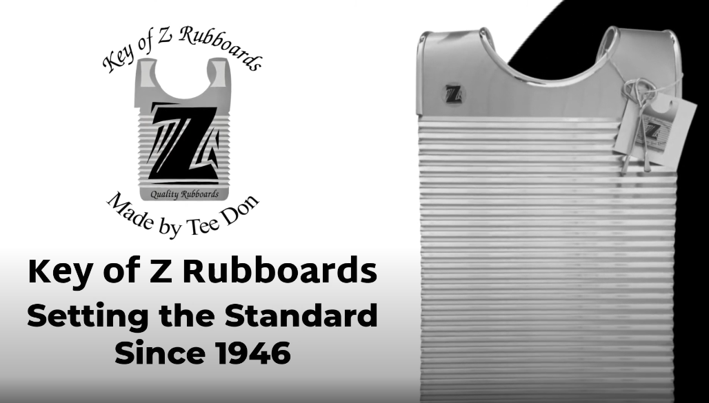 Key of Z Rubboards has been making washboards since 1946